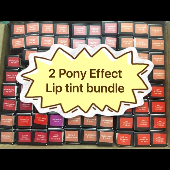 Makeup | 2 Pony Effect Lip Tint Bundle Choose Your Color | Poshmark